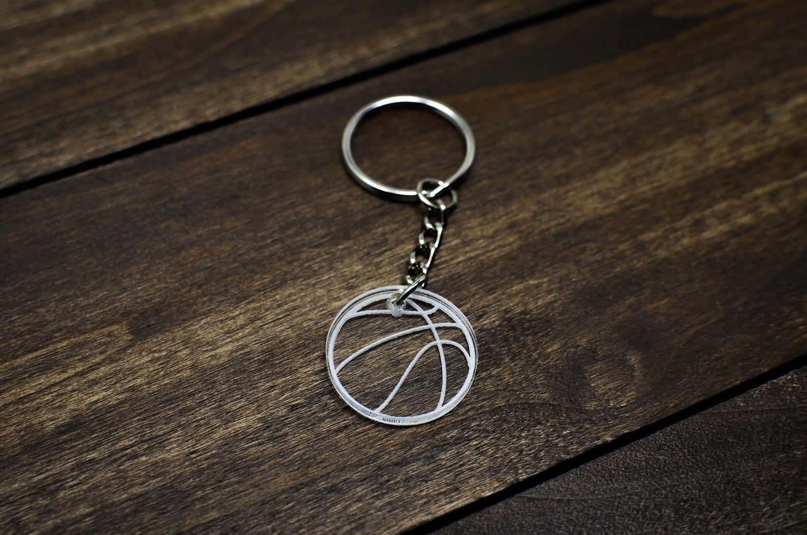 Acrylic Basketball Keychain Charm Small Basketball Charm for - Etsy