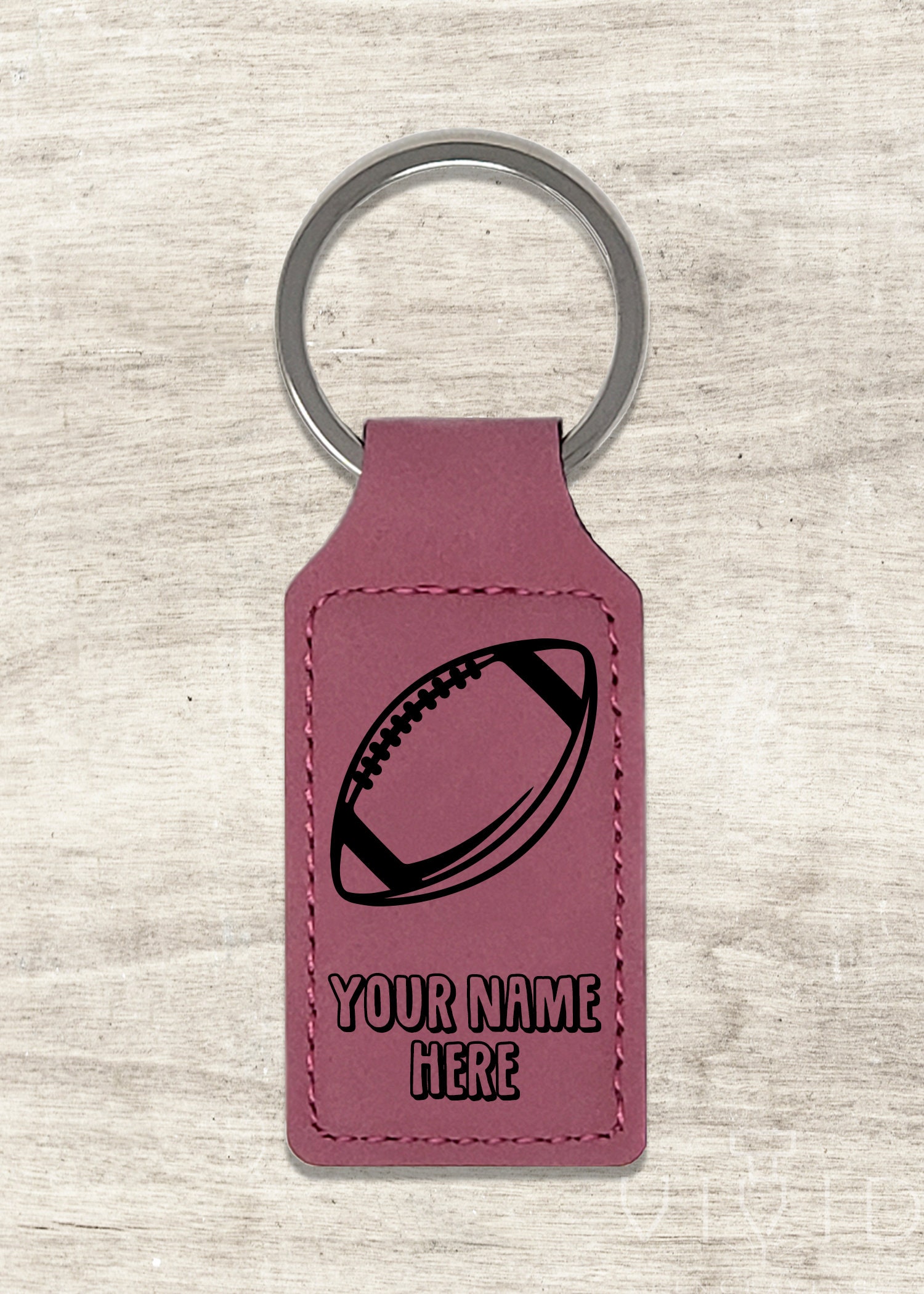 Personalized Football Keychain - Custom Gift for Football Coach ...