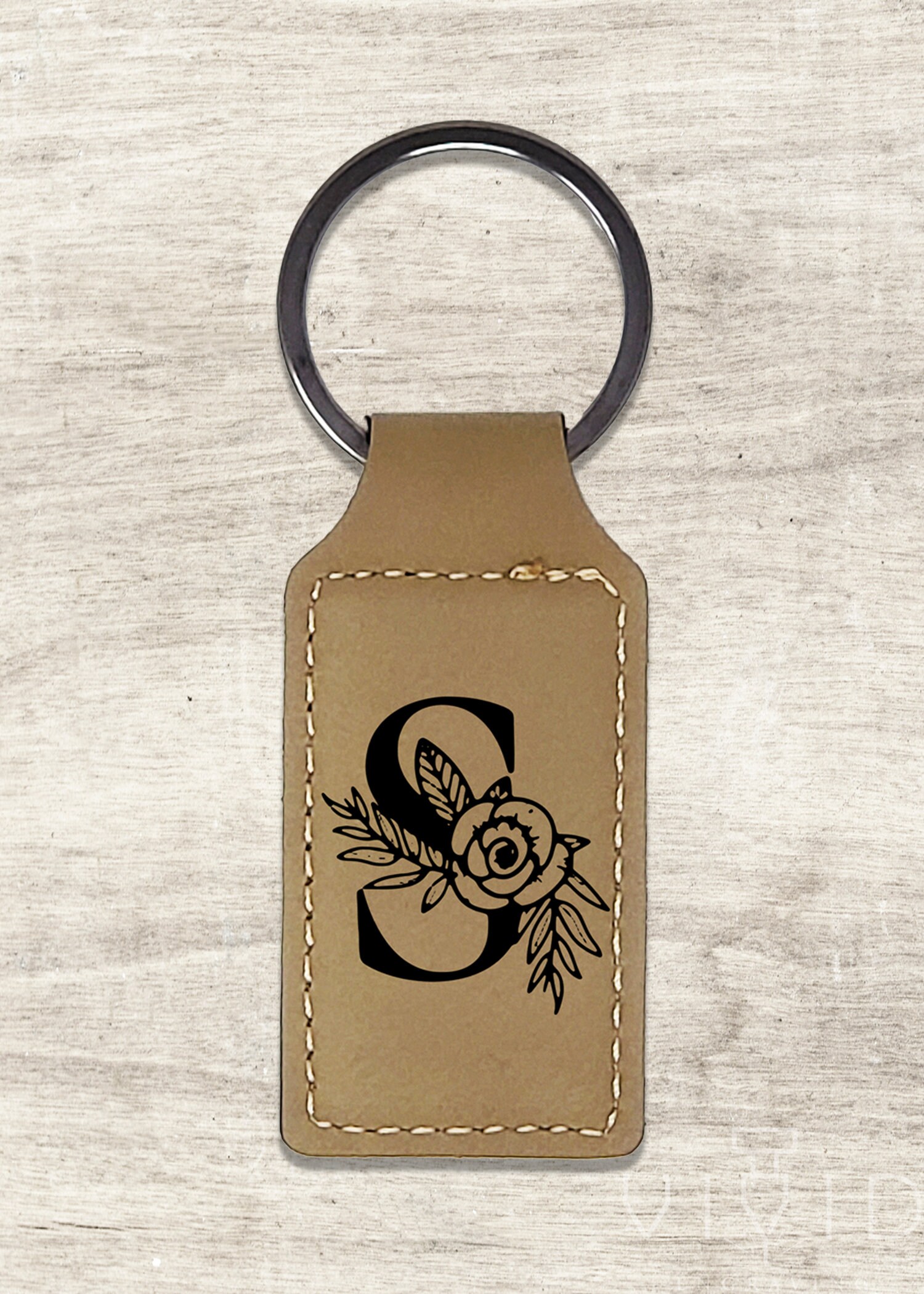 Personalized Leather Keychain Custom Keychain for Women - Etsy