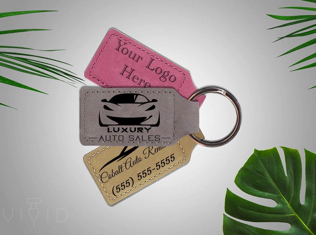 Custom Promotional Keychain - Logo Keychain for Advertising Business ...