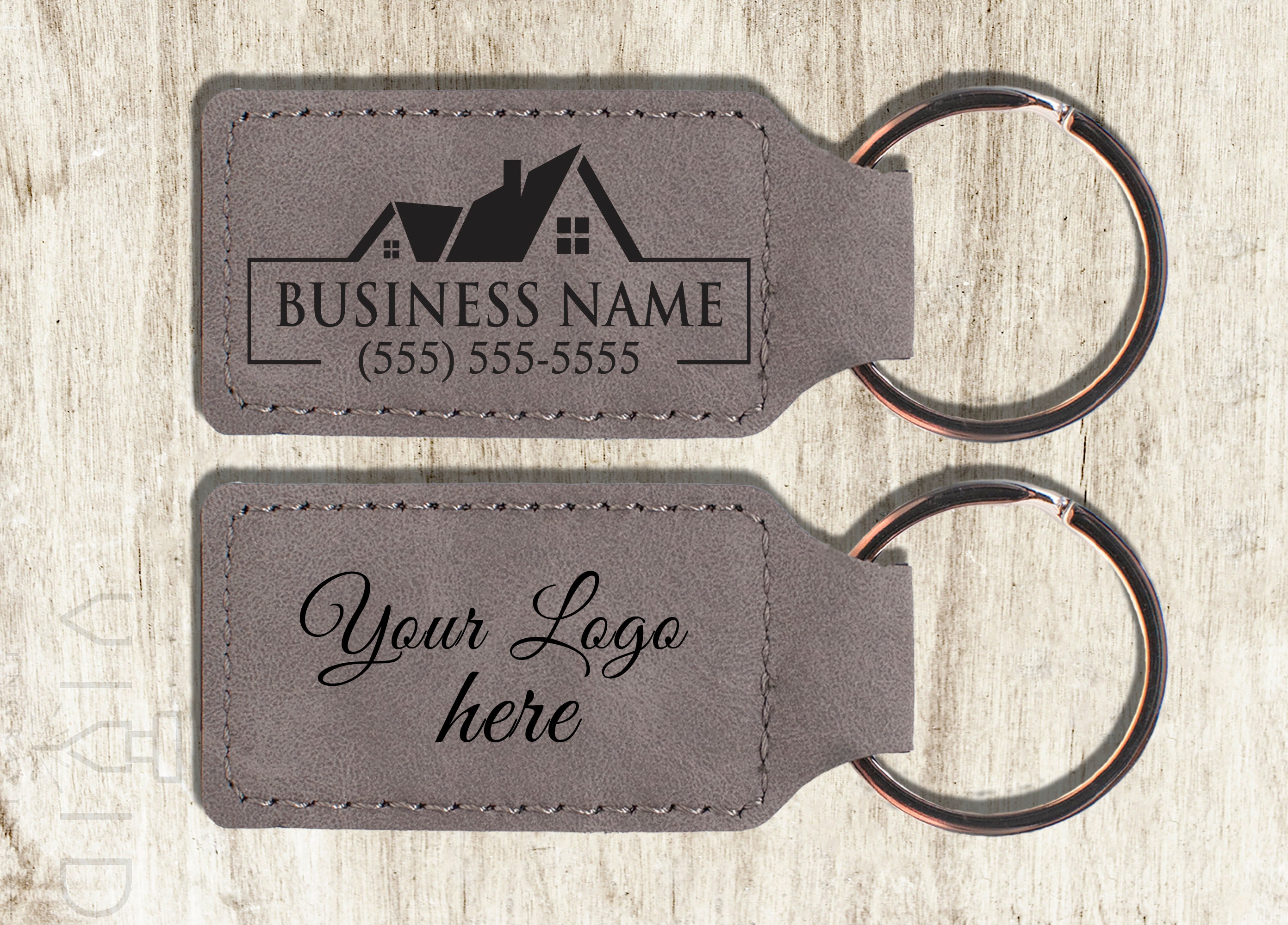 Custom Promotional Keychain Logo Keychain for Advertising | Etsy