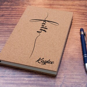 Faith Journal With Cross Custom Prayer Journal Personalized - Etsy