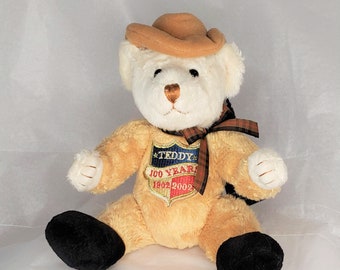 Vintage Special Edition Teddy Roosevelt 100th Anniversary Teddy Bear ...