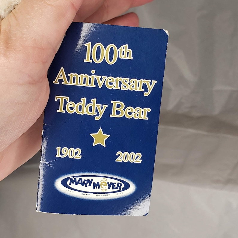 100th Anniversary Teddy Bear by Mary Meyer With Original Tag - Etsy