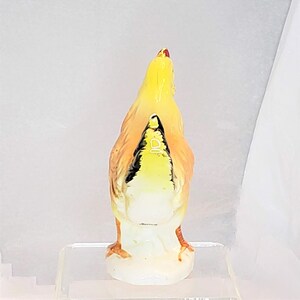 Cold Painted Yellow Hen Chicken Porcelain Figurine Made in Japan - Etsy