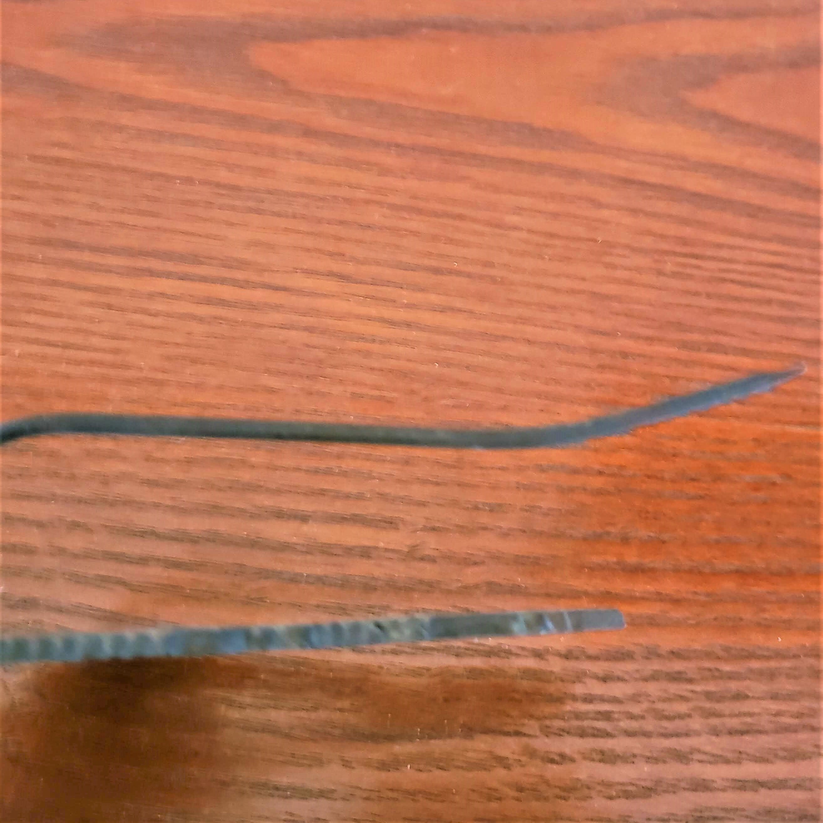 Antique Wrought Iron Wall Mount Bill Receipt or Note Spike - Etsy