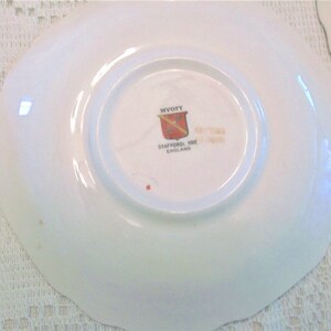 My-oh-my!! Rare Staffordshire Myott Vandyke Set of Five 6 1/4" Saucers ...