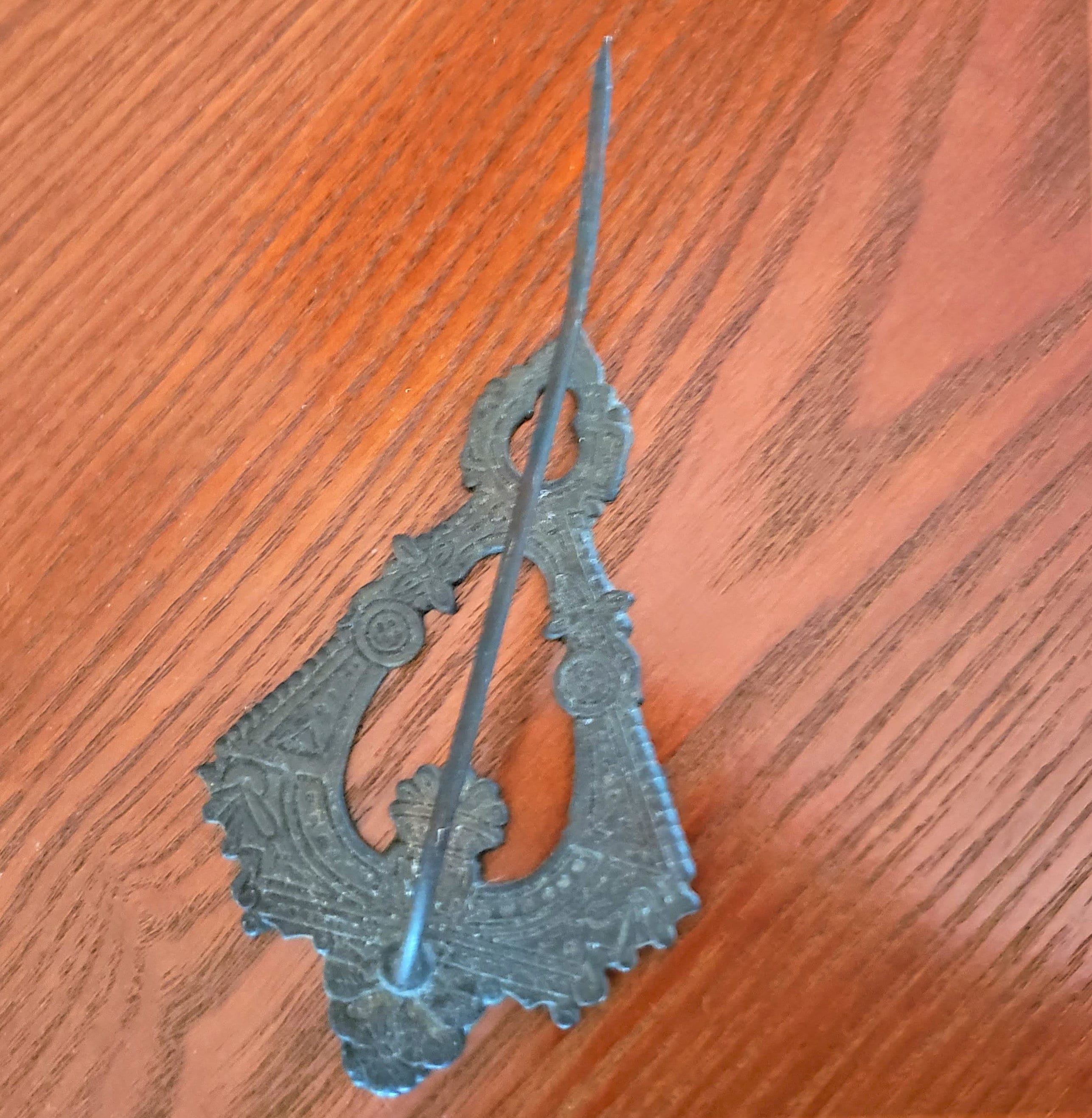 Antique Wrought Iron Wall Mount Bill Receipt or Note Spike - Etsy