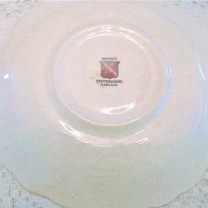 My-oh-my!! Rare Staffordshire Myott Vandyke Set of Five 6 1/4" Saucers ...