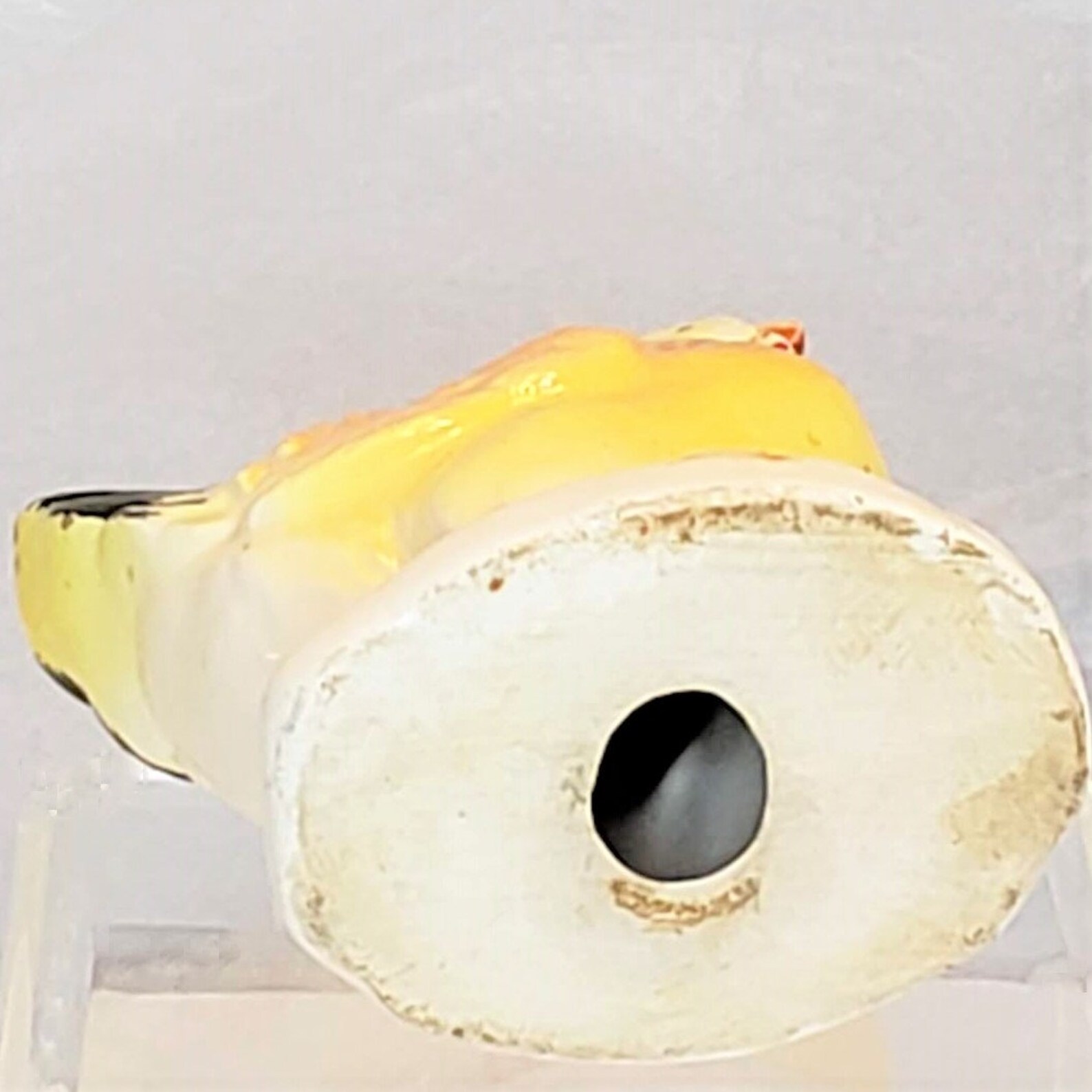 Cold Painted Yellow Hen Chicken Porcelain Figurine Made in Japan - Etsy