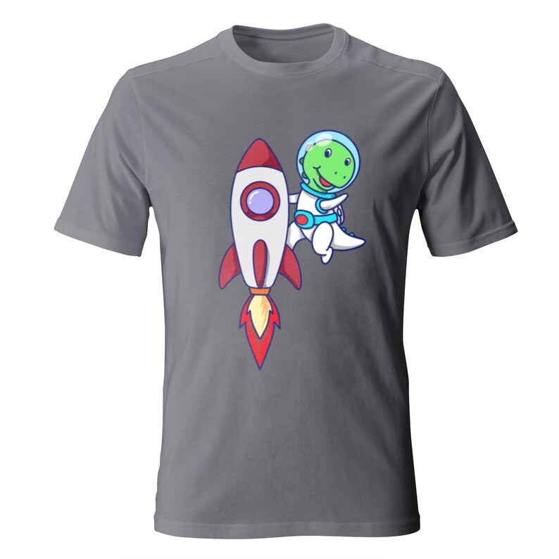 Rocket Dino SVG Download, Astronaut SVG, Astro Dino Svg, Dino Clipart ...
