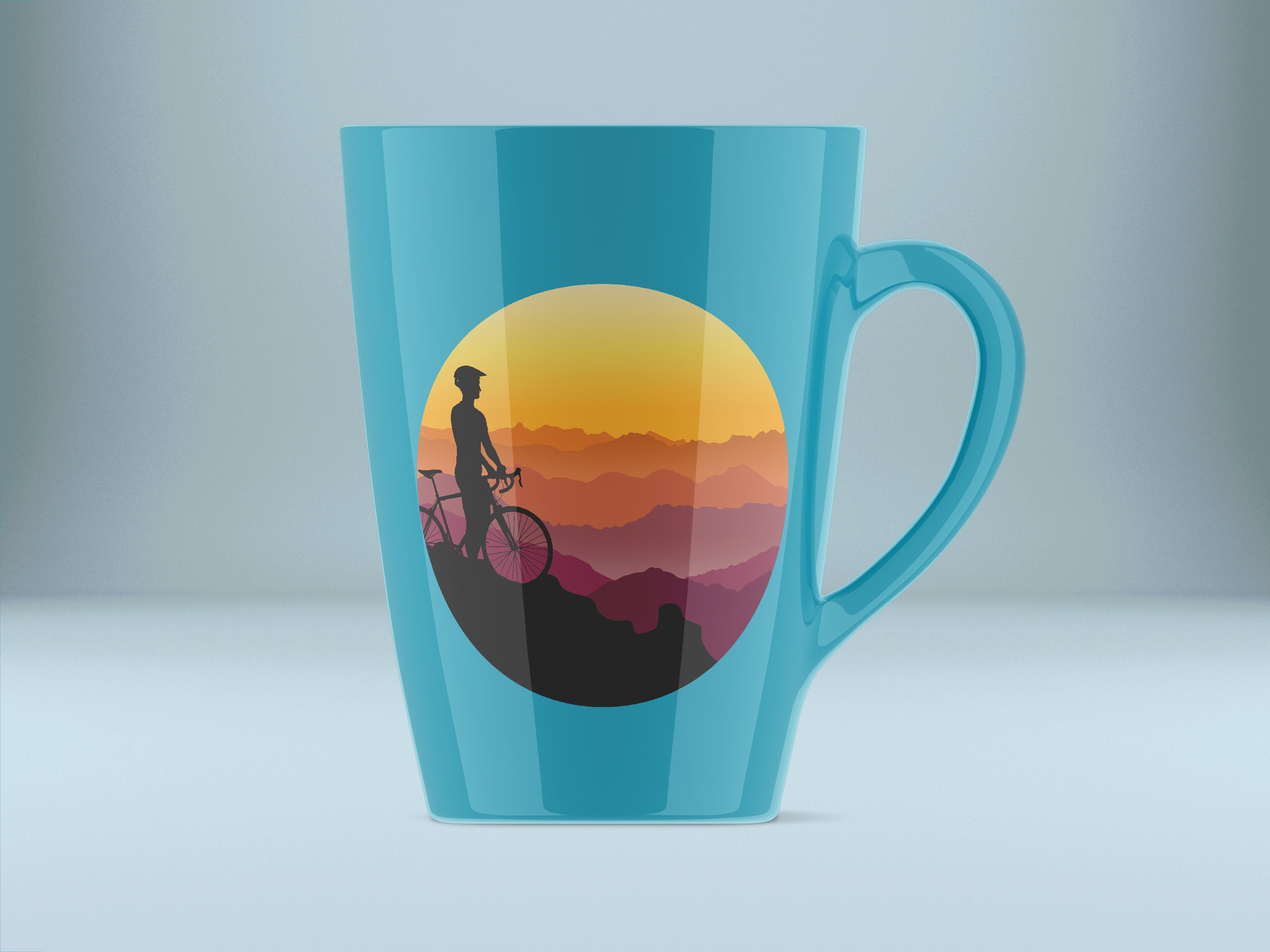 Mountain Bike Logo Male Mountain Bike SVG Mtb Decal - Etsy