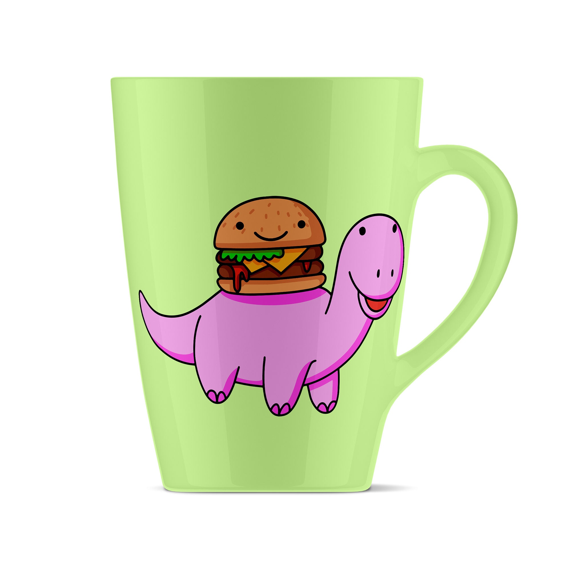 Dinosaur Burger SVG, Dino Burger SVG, Dino & Burger, Dinosaur and ...