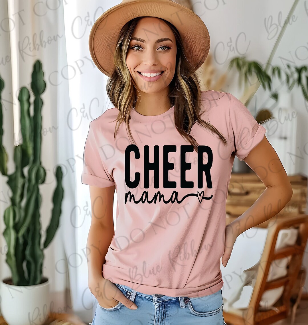 Cheer Mama DTF Transfer | Trendy Cheerleading DTF Transfer | Ready to ...
