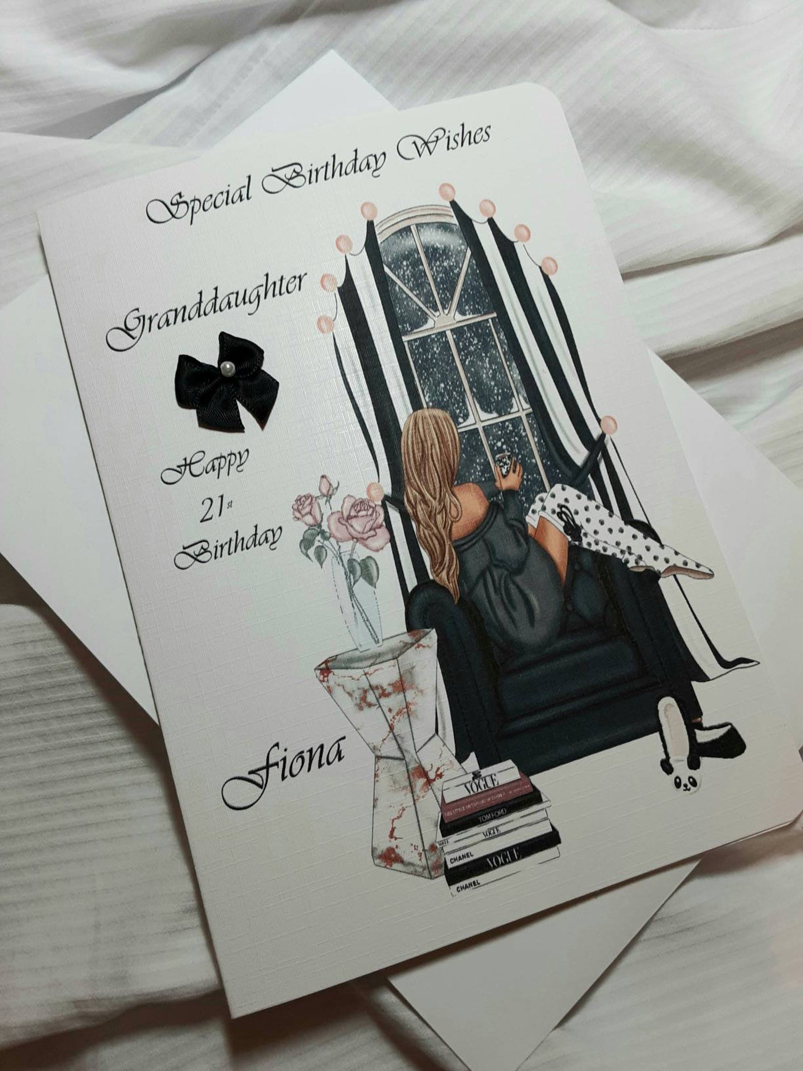 Personalised Handmade Birthday card Daughter Granddaughter | Etsy