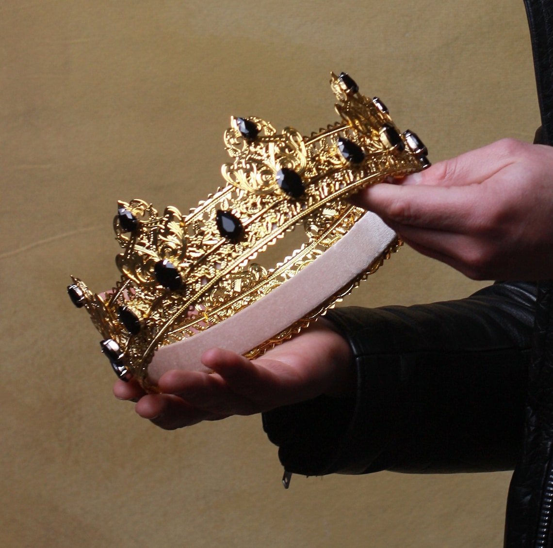 Votre Couronne préférée Couronne royale couronne dor et de | Etsy