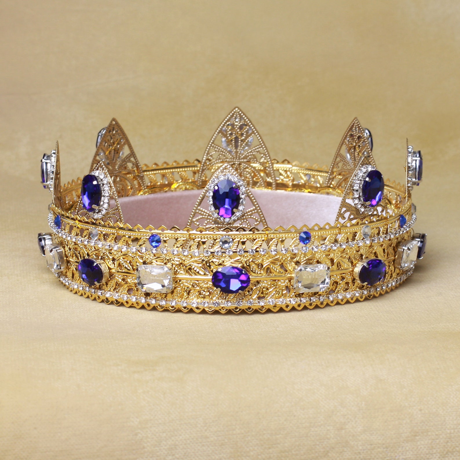 Couronne baroque Couronne médiévale Couronne royale | Etsy