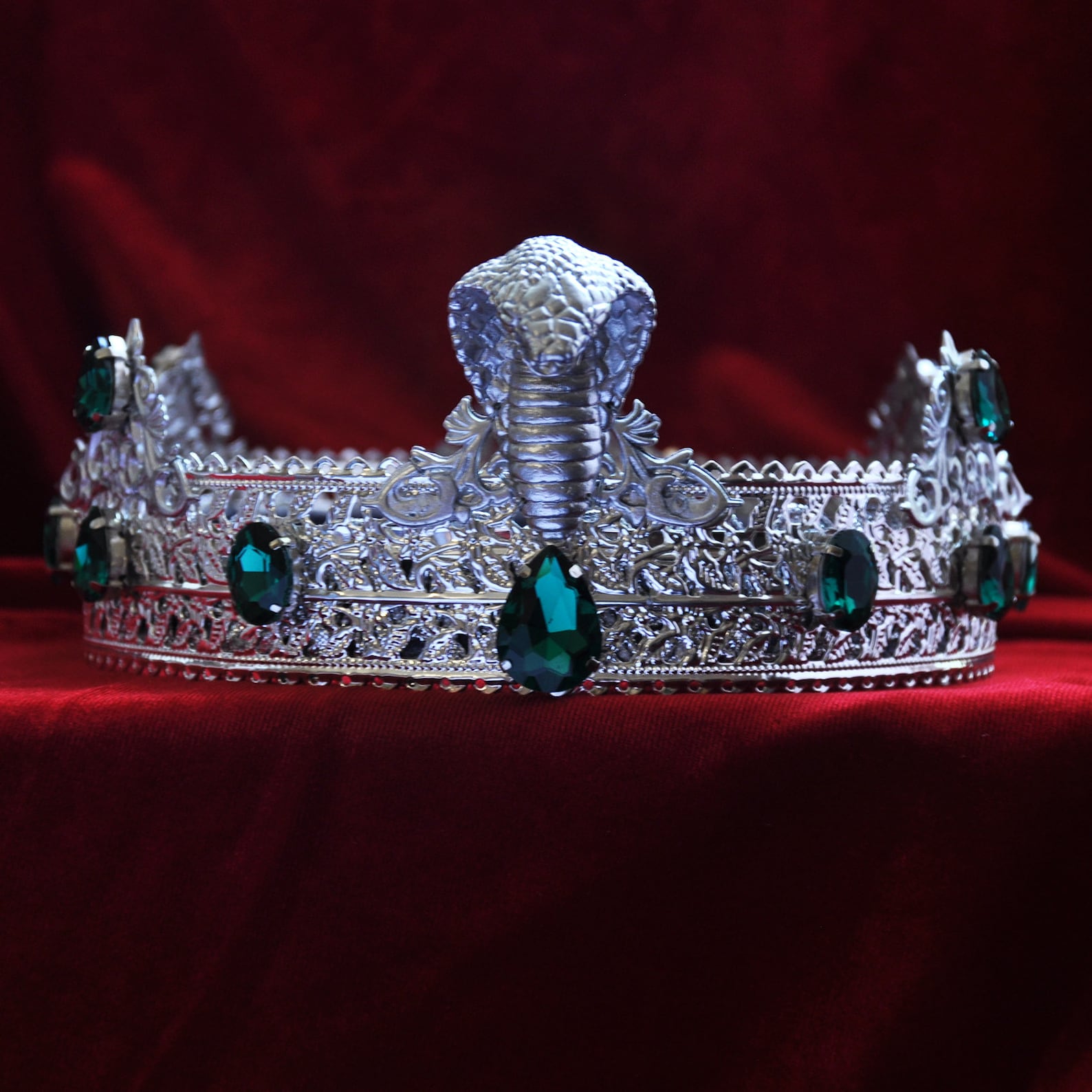 Cobra Crown King Of Egypt Snake Crown Men's Crown | Etsy