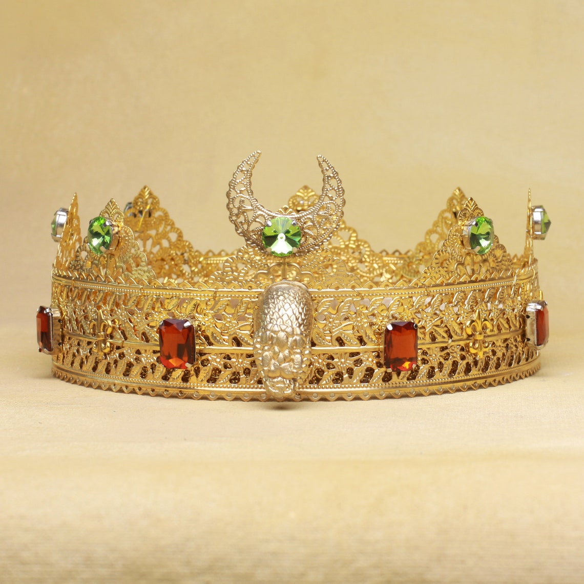 XERXES Men's crown King Crown Egyptian Headpiece | Etsy