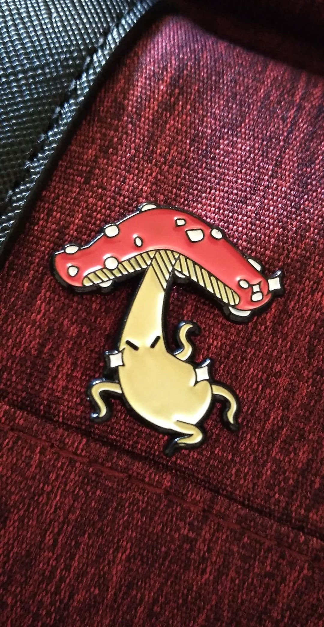 Glow in the Dark Red Cap - Etsy