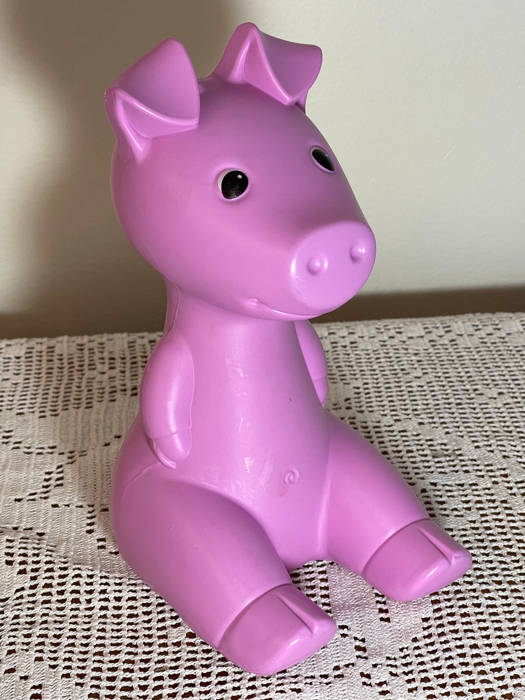 RARE || IKEA || Rigid Plastic Coin Bank by Designer Monika Mulder ...