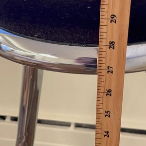 Stool | Vintage Chrome Metal Paperclip Stool | Vintage Paperclip Stool ...