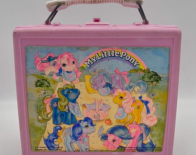 Vintage My Little Pony 1987’ Lunchbox Collectible | Vintage MLP | My ...