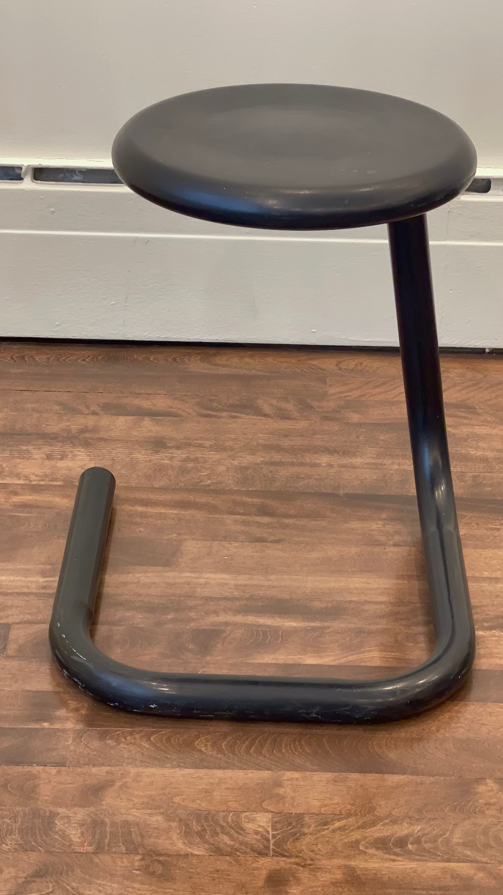 Vintage Black Metal Paperclip Stool Vintage Paperclip Stool Tubular ...