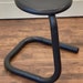Vintage Black Metal Paperclip Stool Vintage Paperclip Stool Tubular ...