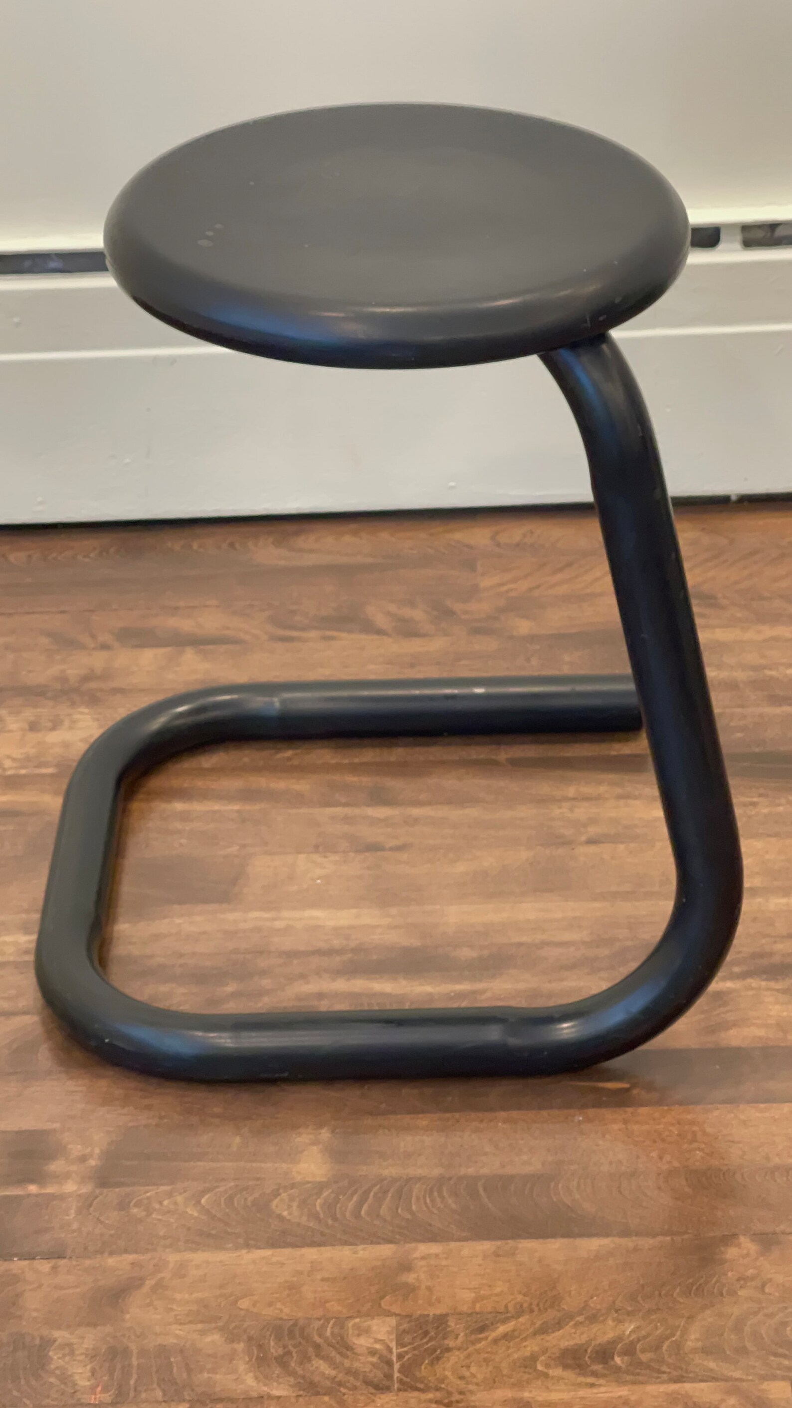 Vintage Black Metal Paperclip Stool Vintage Paperclip Stool Tubular ...