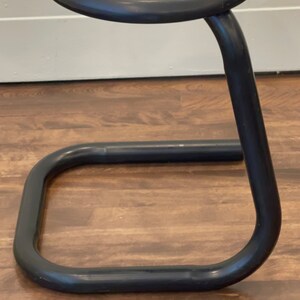 Vintage Black Metal Paperclip Stool Vintage Paperclip Stool Tubular ...
