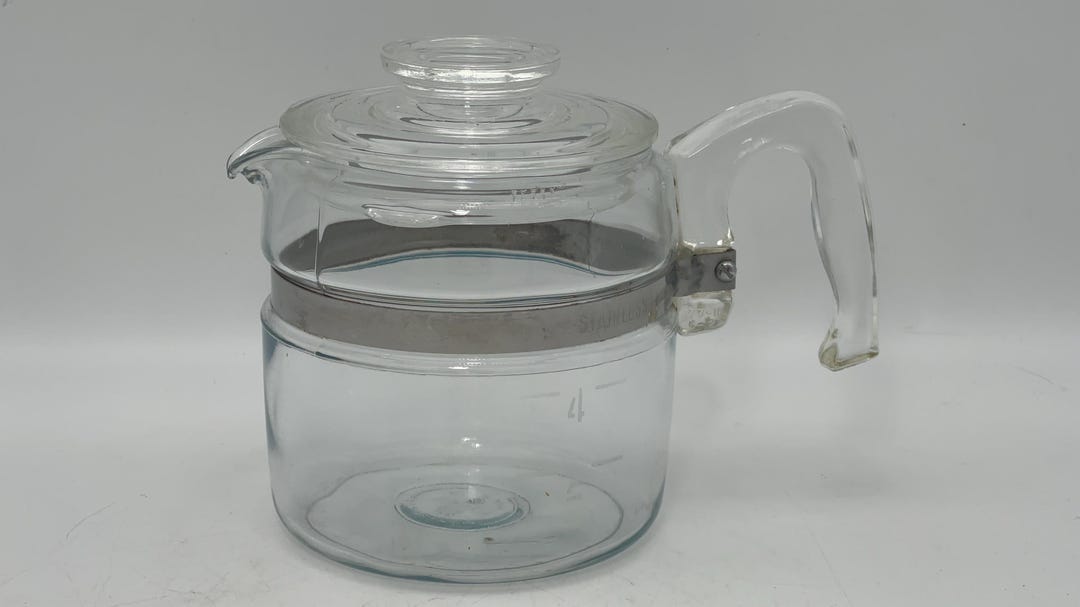 Vintage Pyrex Glass Coffee Pot | Pyrex Glass Percolator | PYREX ...