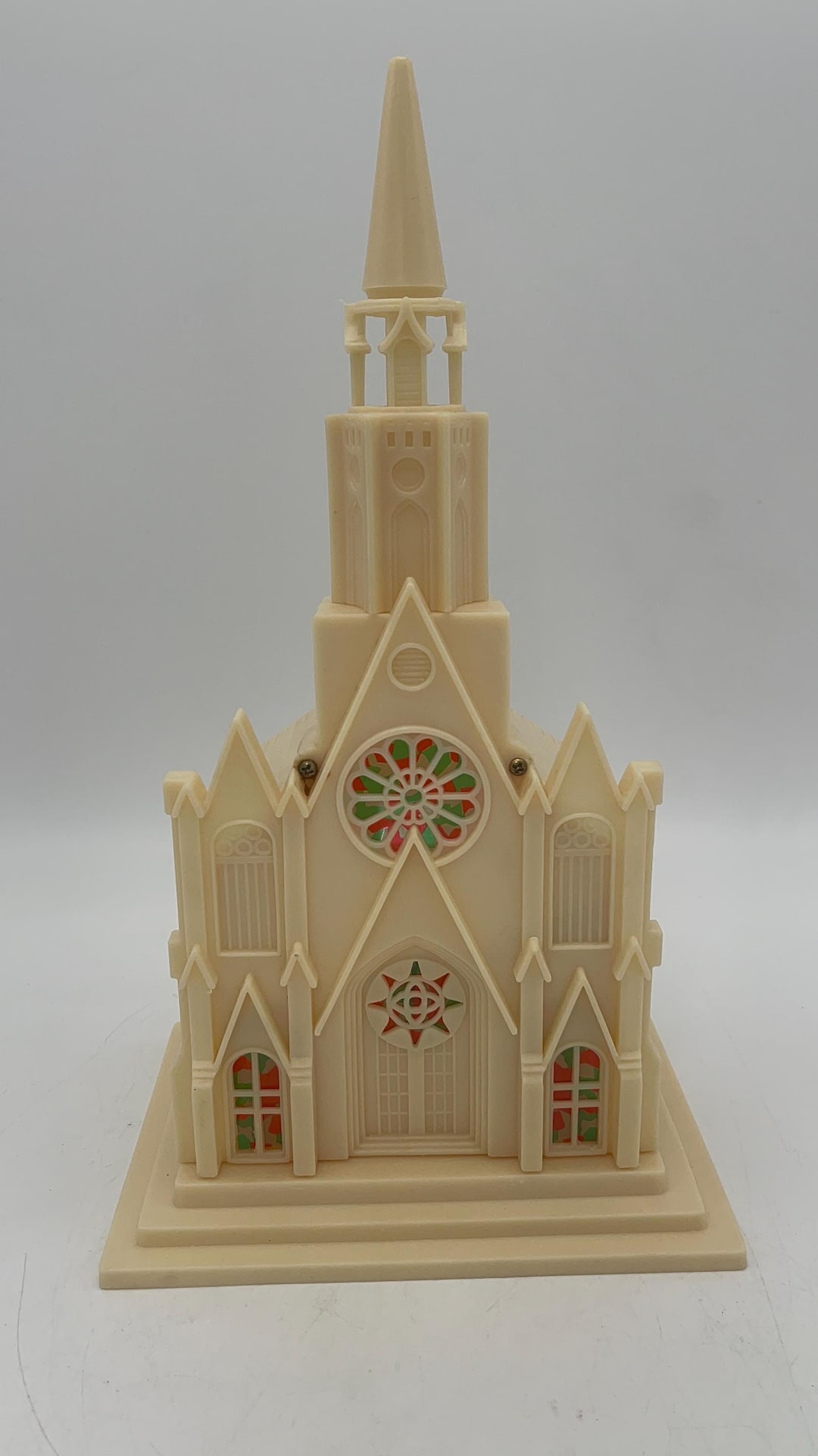 Vintage Christmas Church Cathedral Music Made in HONG KONG Vintage ...