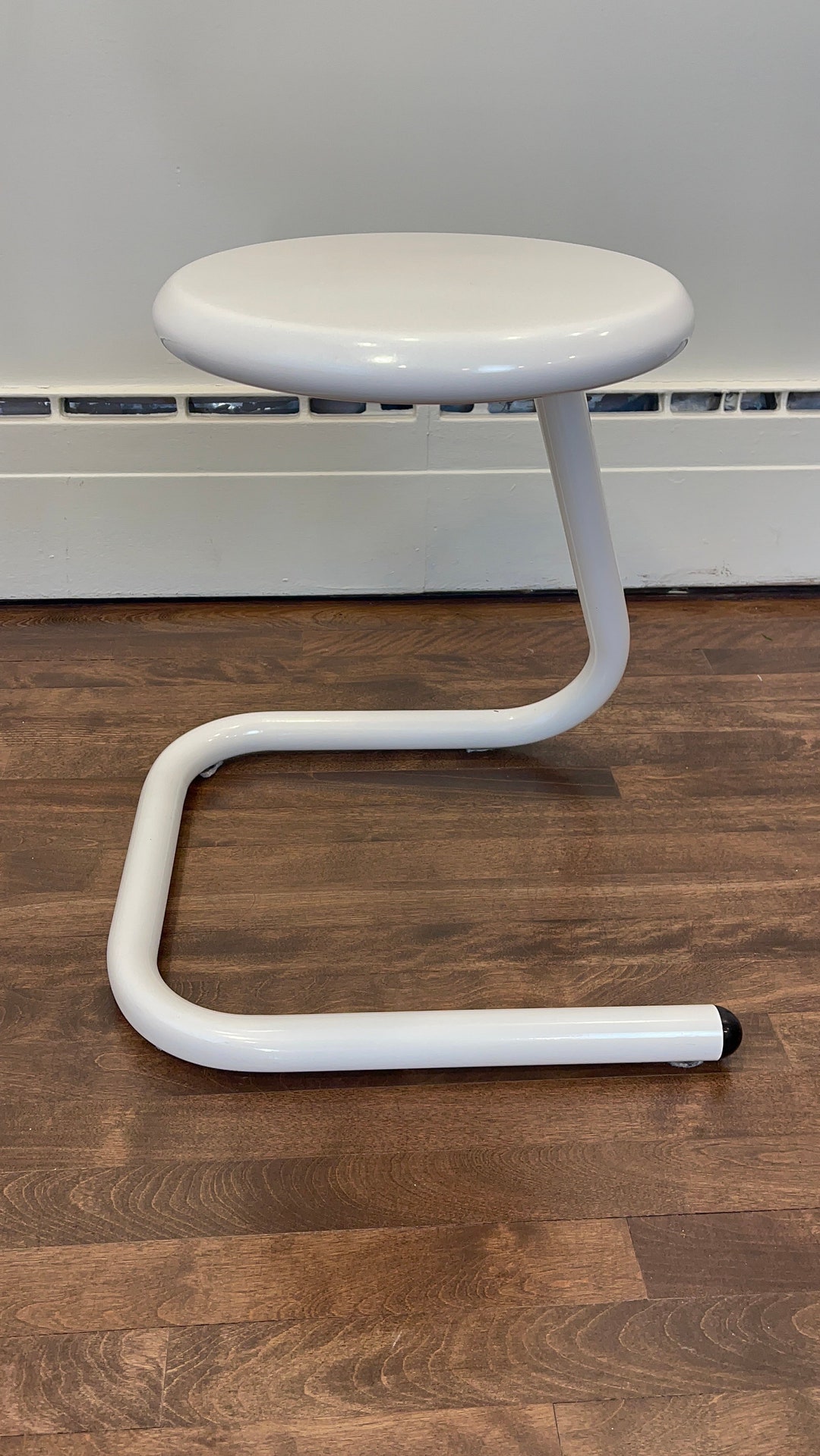 Vintage Stool Vintage Metal Tubular PAPERCLIP Stool 18 - Etsy