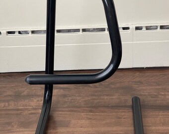 Vintage Chrome Metal Paperclip Stool | Vintage Paperclip Stool ...