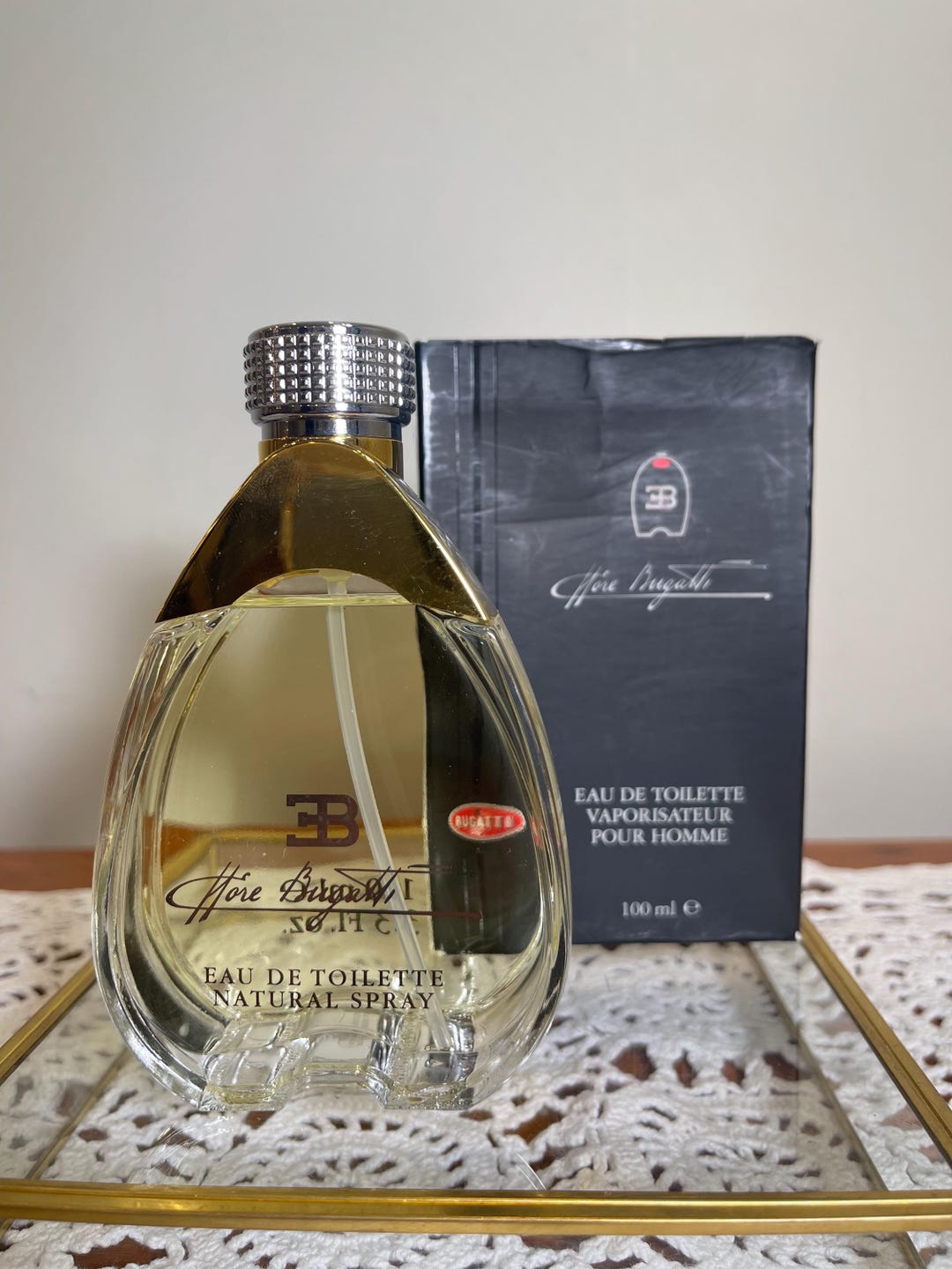 Vintage ETTORE Bugatti for Men Eau De Toilette Spray 100ML | Vintage ...