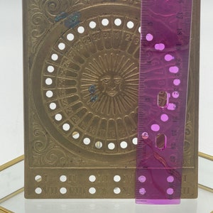 Vintage Solid Brass Perpetual Calendar I Brass Table Calendar I Brass ...