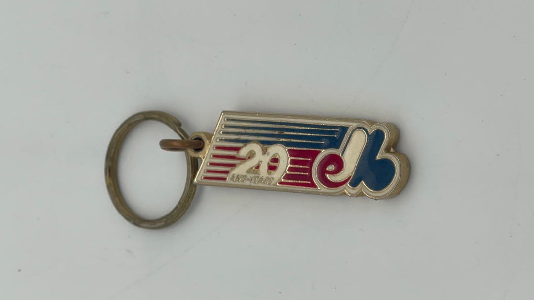 Vintage EXPOS Baseball Keychain 20year Anniversary | Vintage Keychain ...