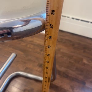 Vintage Chrome Metal Paperclip Stool Vintage Paperclip Stool Tubular ...