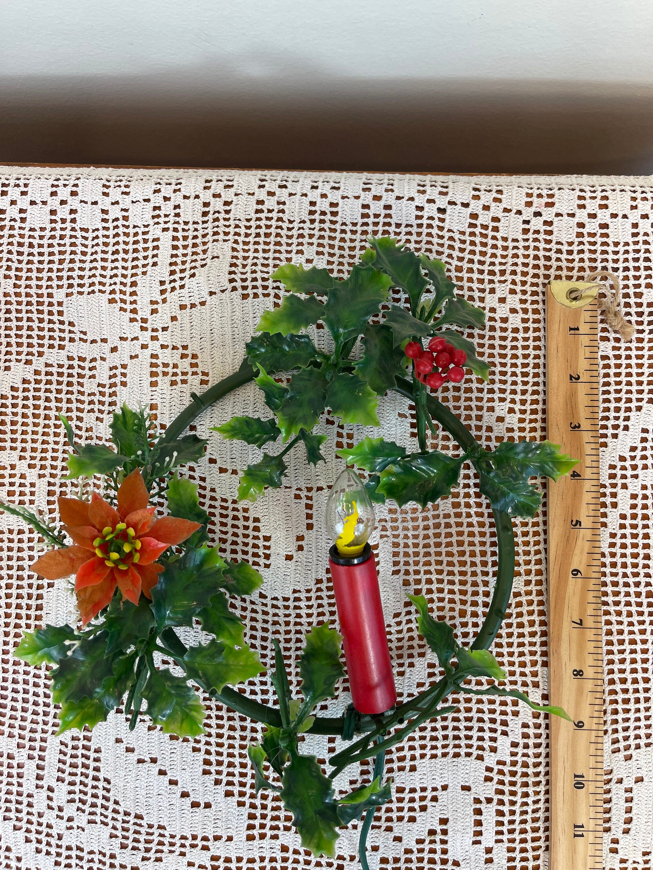 Vintage Christmas Tree Lighted Topper Tree Topper Vintage Vintage ...