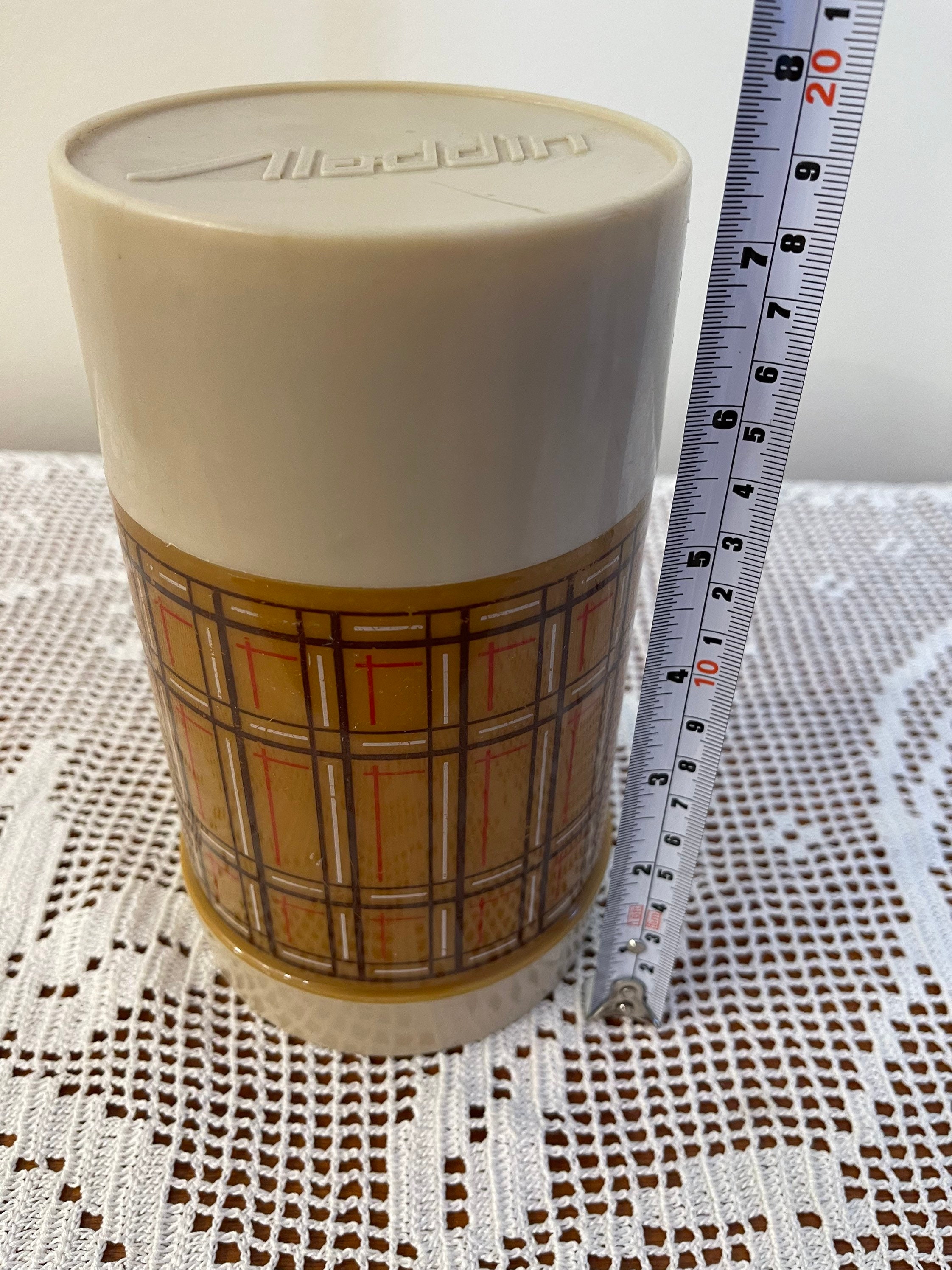 ALADDIN Thermos Vintage Thermos Checkered Thermo Vintage Food Warmer ...