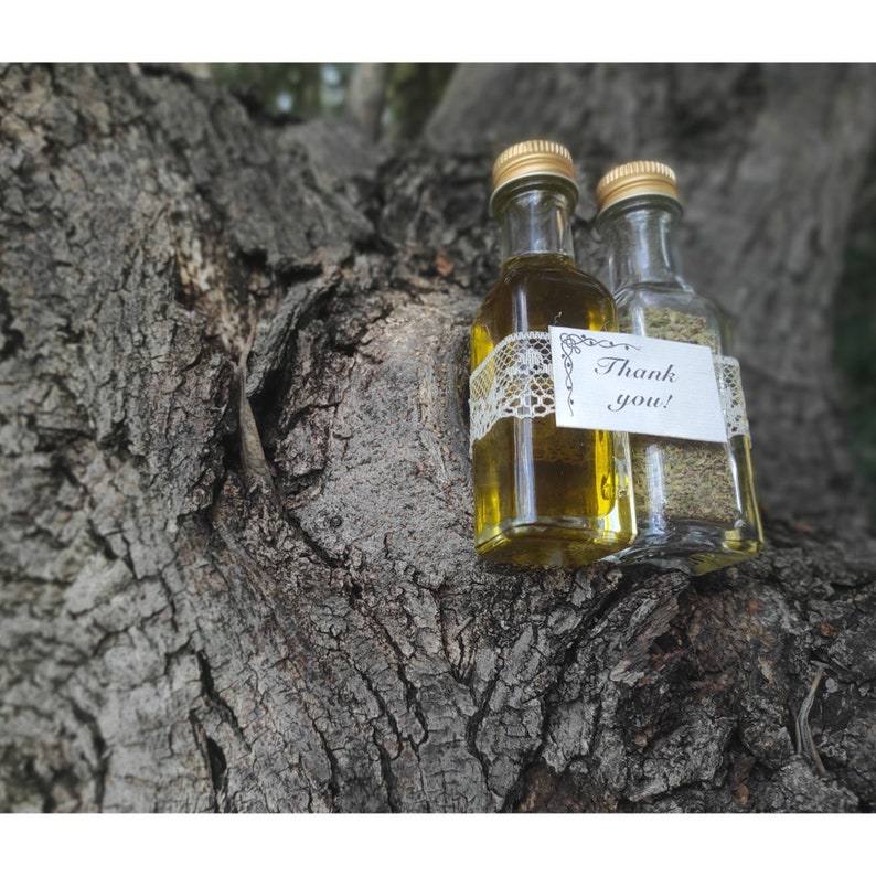 Olive Oil & Greek Herbs Favors/mini Wedding Birthday Greek | Etsy