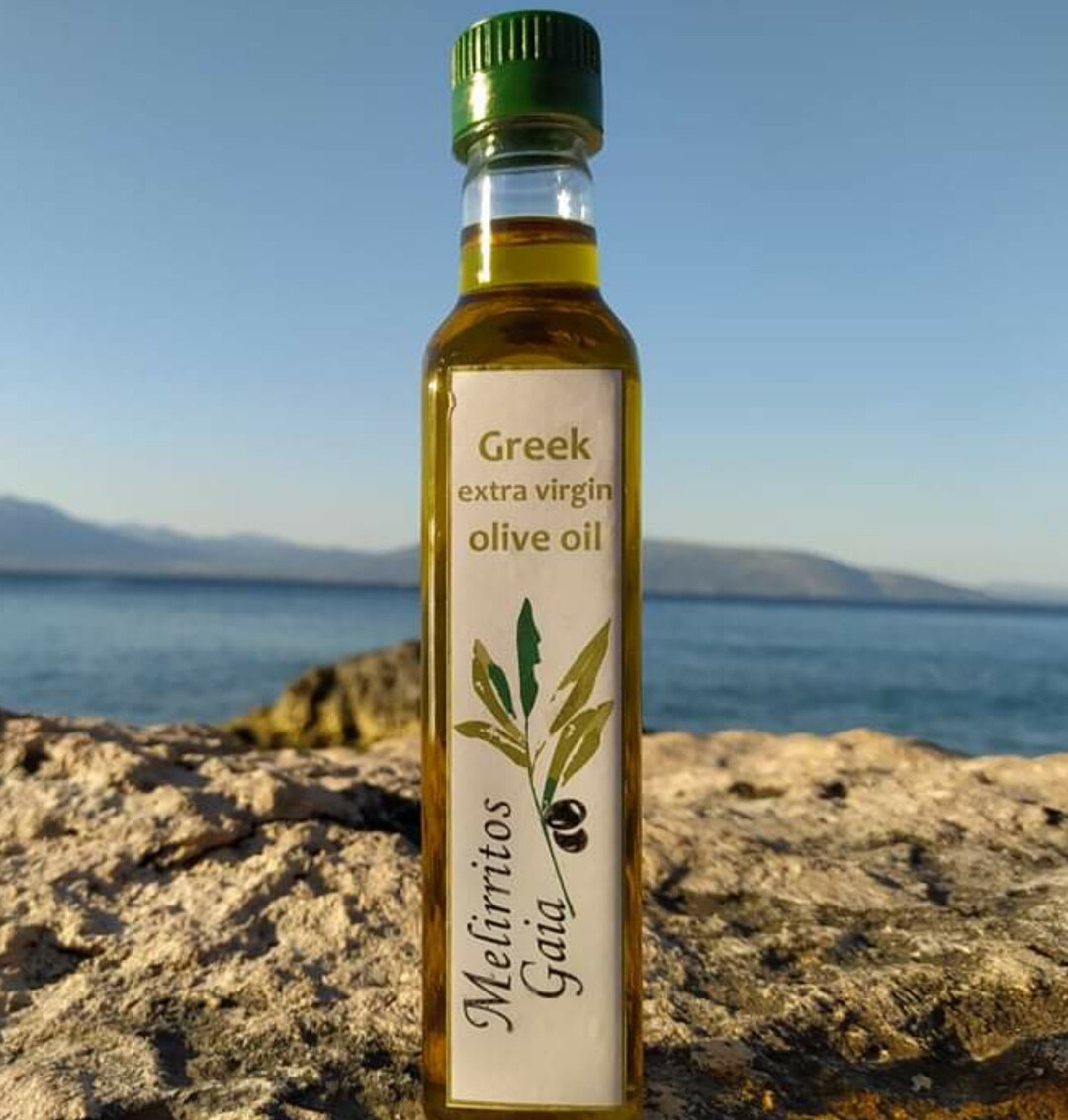 Greek Gift Box, 250 Ml Greek Olive Oil, Wild Thyme, Wild Oregano Herb ...