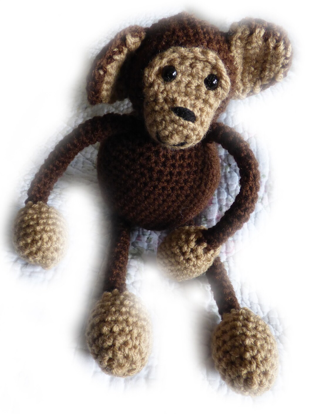 Crochet Pattern for the Little Chimpanzee - Etsy