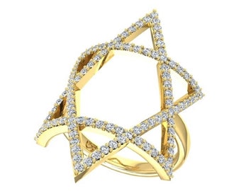 Diamond Ring Israel - Etsy