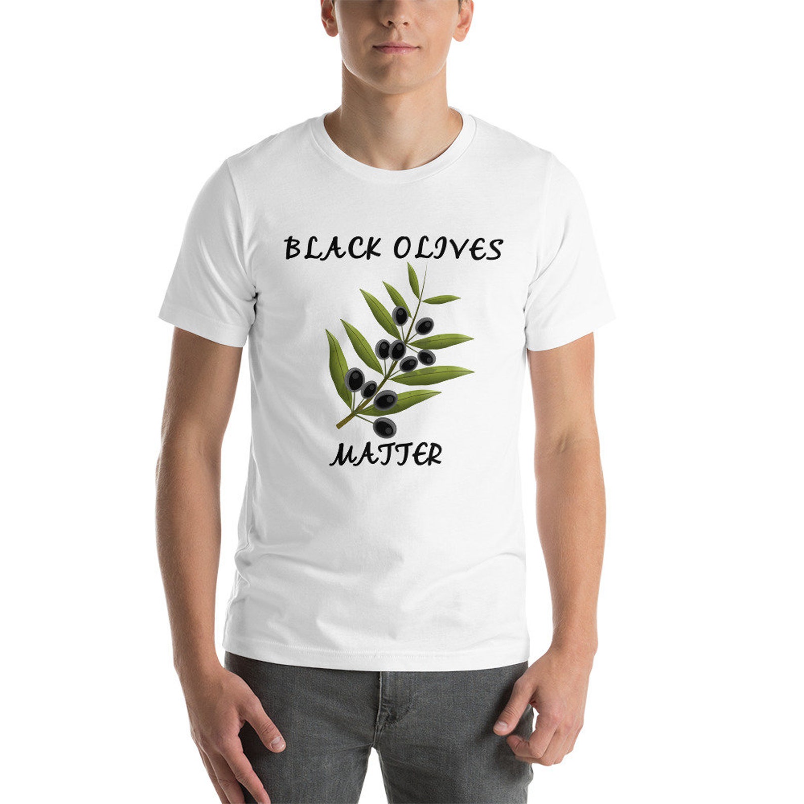 Black Olives Matter T-shirt - Etsy