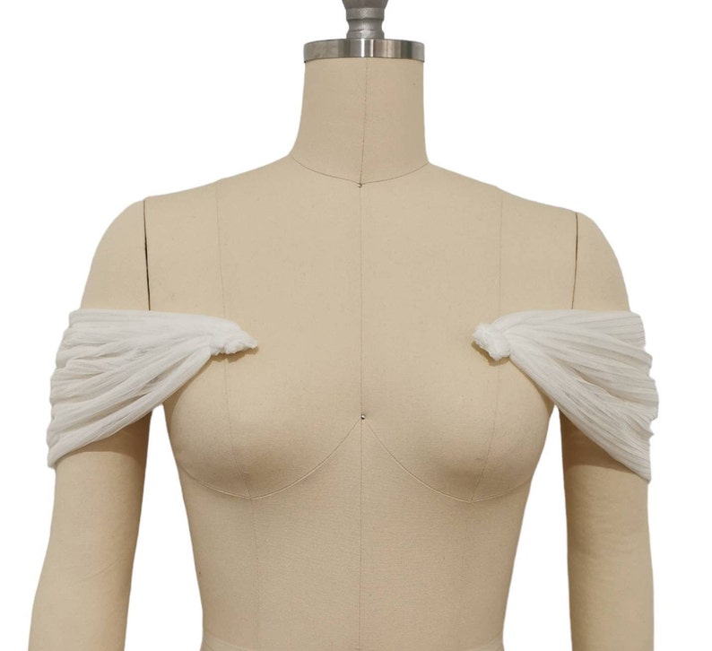 DETACHABLE Bridal Sleeves, Removable Sleeves,ivory Wedding Dress ...