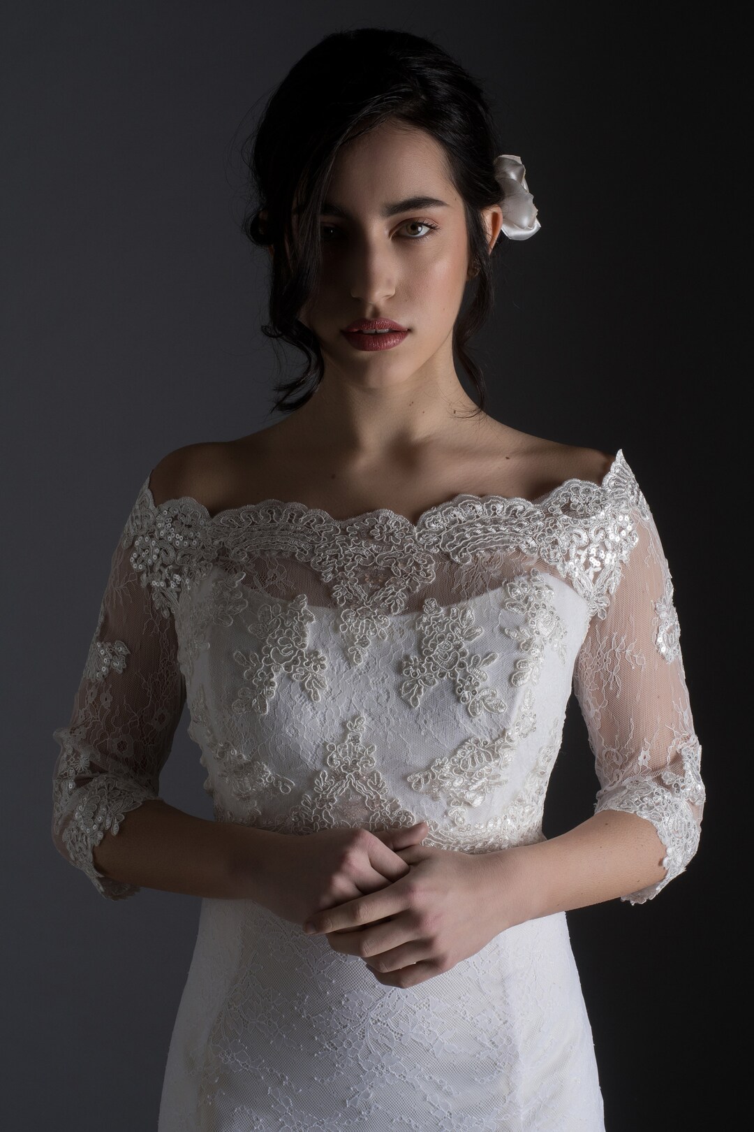 Wedding Bolero, Ivory Lace Jacket, Wedding Dress Bolero, Bridal Bolero ...