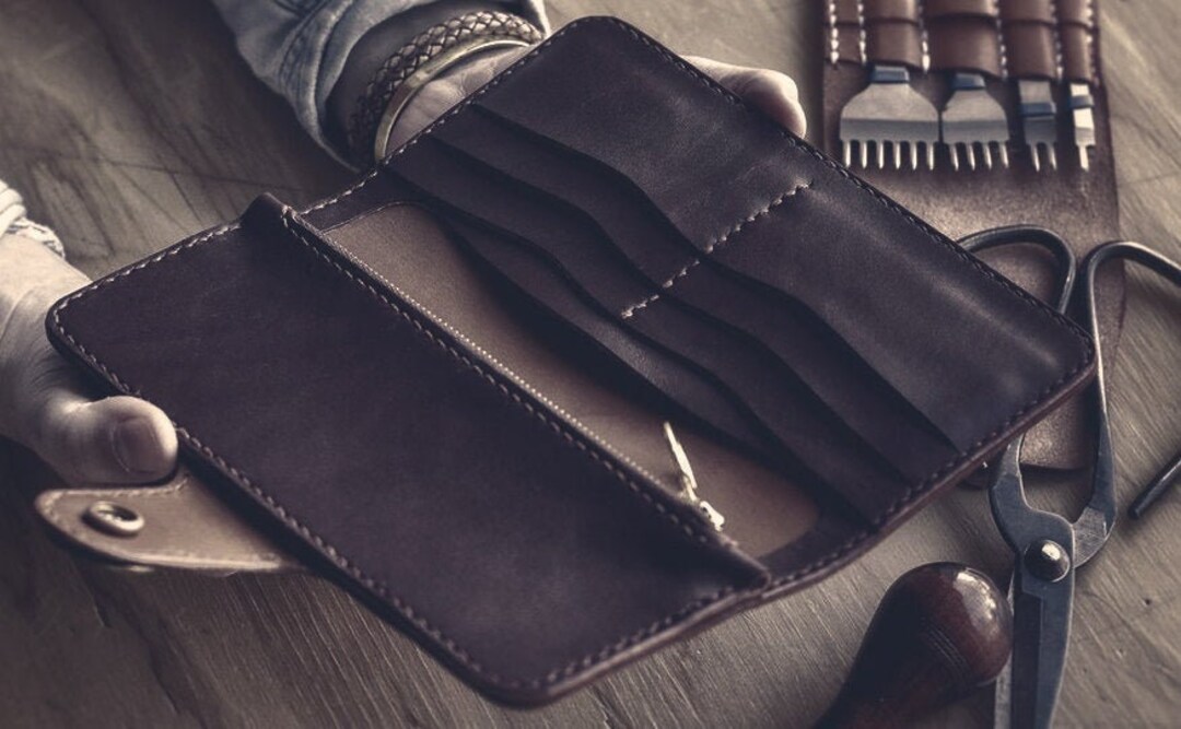 Long Wallet Pattern Pdf Download - Wallet Template - Video Tutorial - Etsy