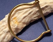 Modern Cuff Bracelet, Shackle Bracelet, Gold Nautical Bracelet ...